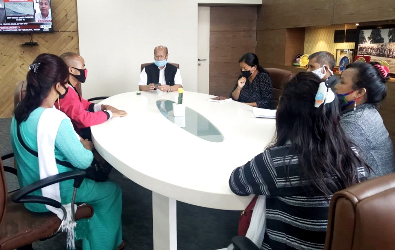 Hawkers Association Meets Dy Cm Of Meghalaya The Shillong Times