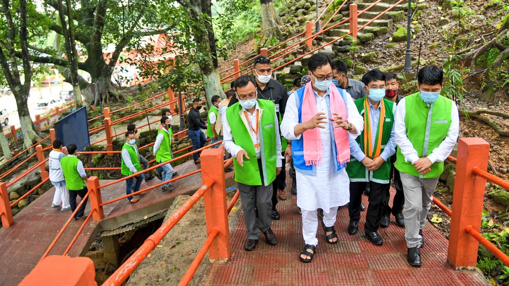 Malinithan archaeological site in Arunachal Pradesh developed by NGO ...