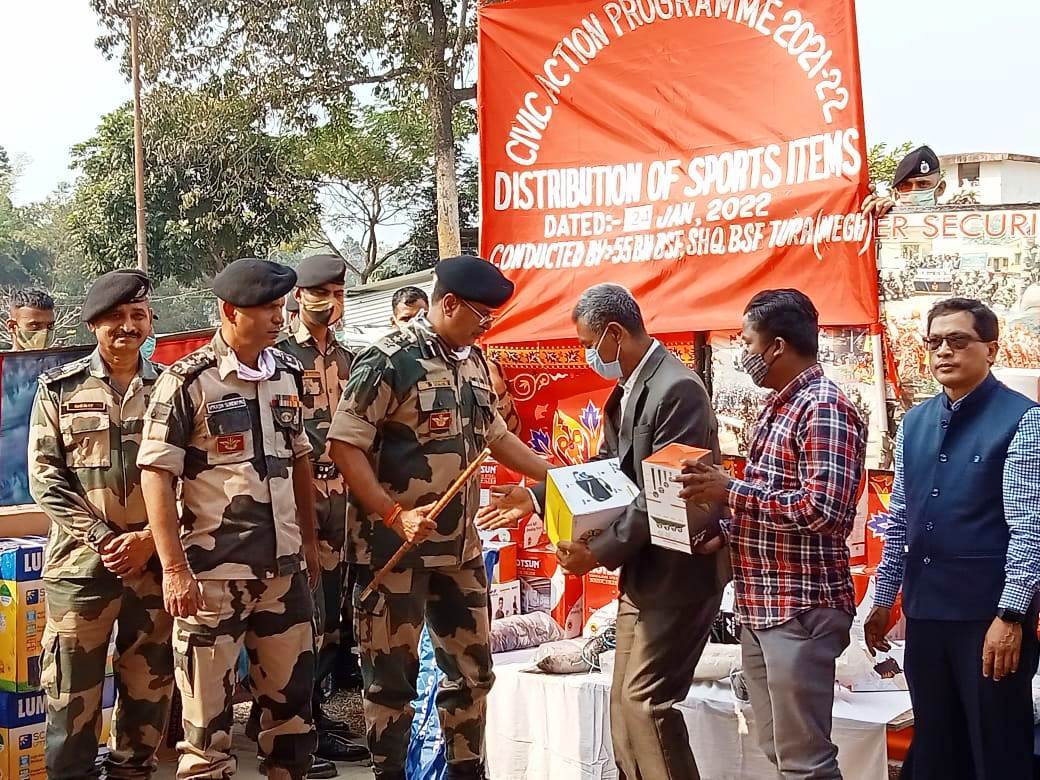 SGH-o BSF-ni civic action program-ko ong·ata - The Shillong Times