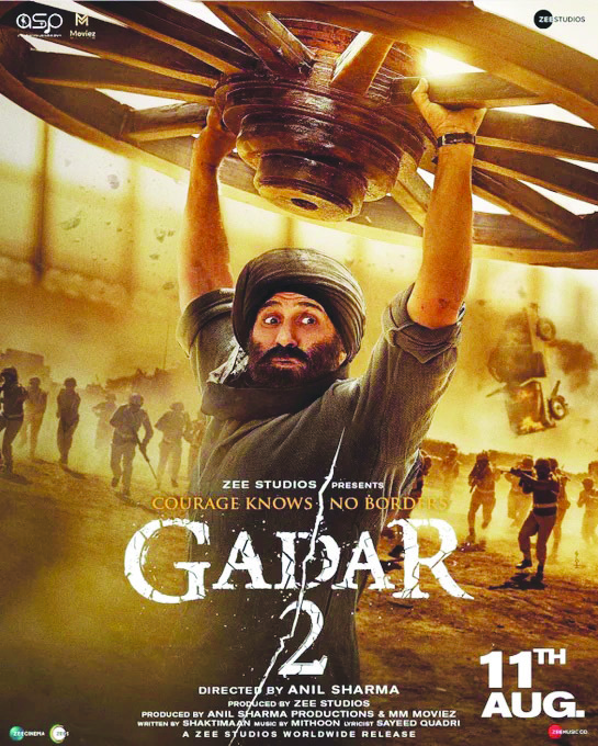'Gadar 2' continues to dominate the Box Office, nearing the 500-crore ... 'Gadar 2' continues to dominate the Box Office, nearing the 500-crore ...