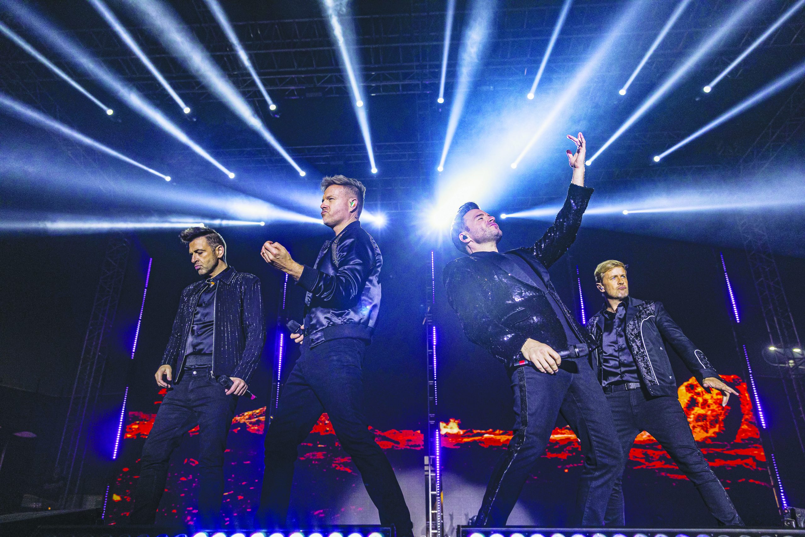 Westlife enthralls Delhi with its timeless tunes from the 90s - The ...