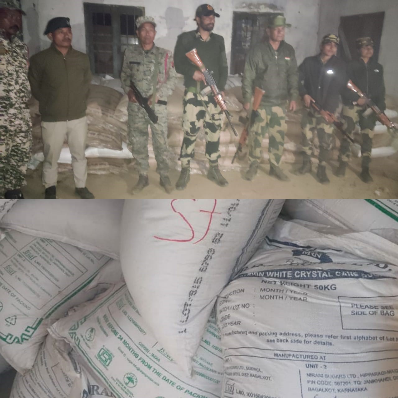 BSF foils smuggling attempts, seizes phensedyl, sugar on international ... BSF foils smuggling attempts, seizes phensedyl, sugar on international ...